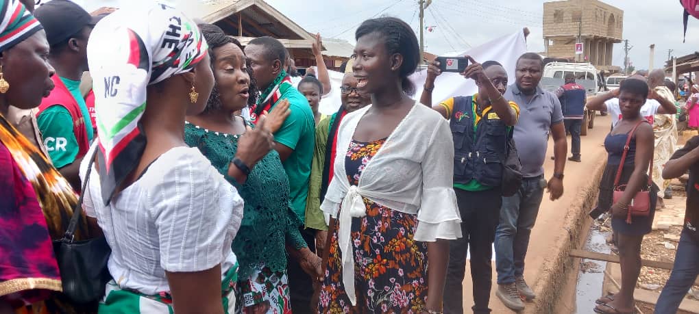 Central Region Erupts for NDC as Mahama’s running mate begins door-to ...
