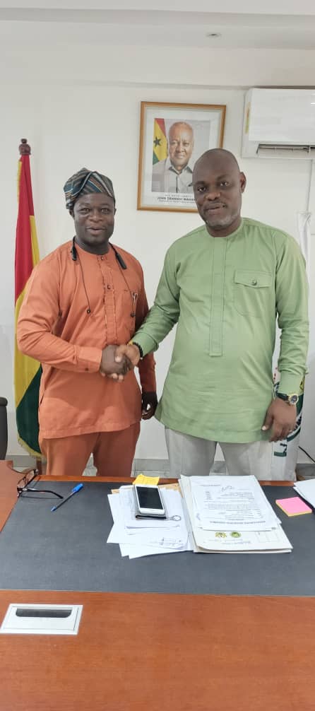 Architect Freeman K. Agbomanyi Pays Working Visit to Weija-Gbawe MCE ...